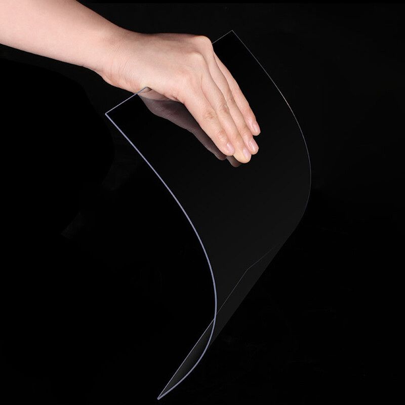 Translucent PVC Plastic Sheet Thin Clear Plastic Panel PVC Plat Thick 0 ...