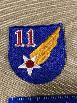 WWII US Army 11th Air Force Air Corps Patch INV3735 | eBay
