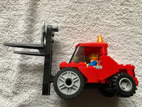 Lego Forklift Truck With Accessories From Train Set 7898 | eBay UK