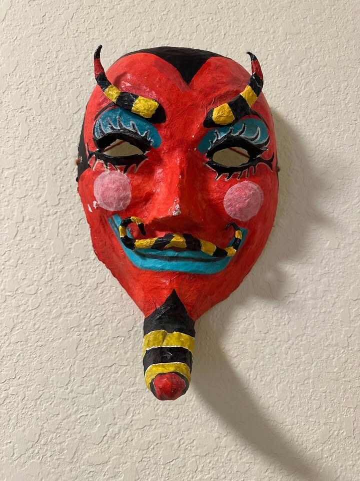 Mexican Diablo Demon Mask | eBay