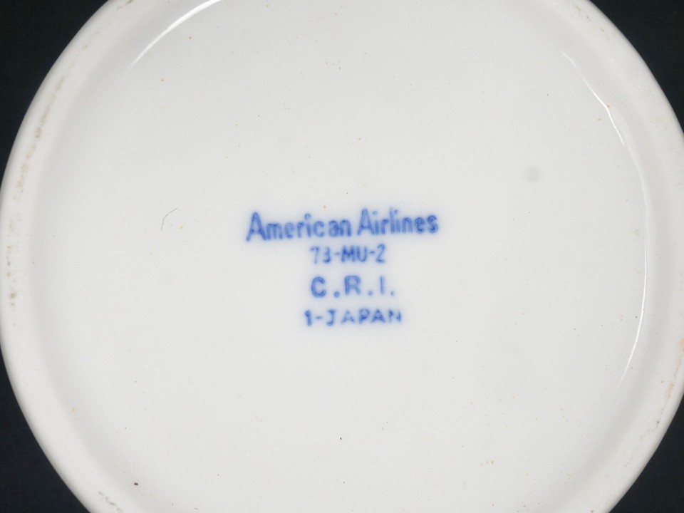 AMERICAN AIRLINES First Class Coffee Cup 4 Oz. Michaud Japan 73-MU-2 ...