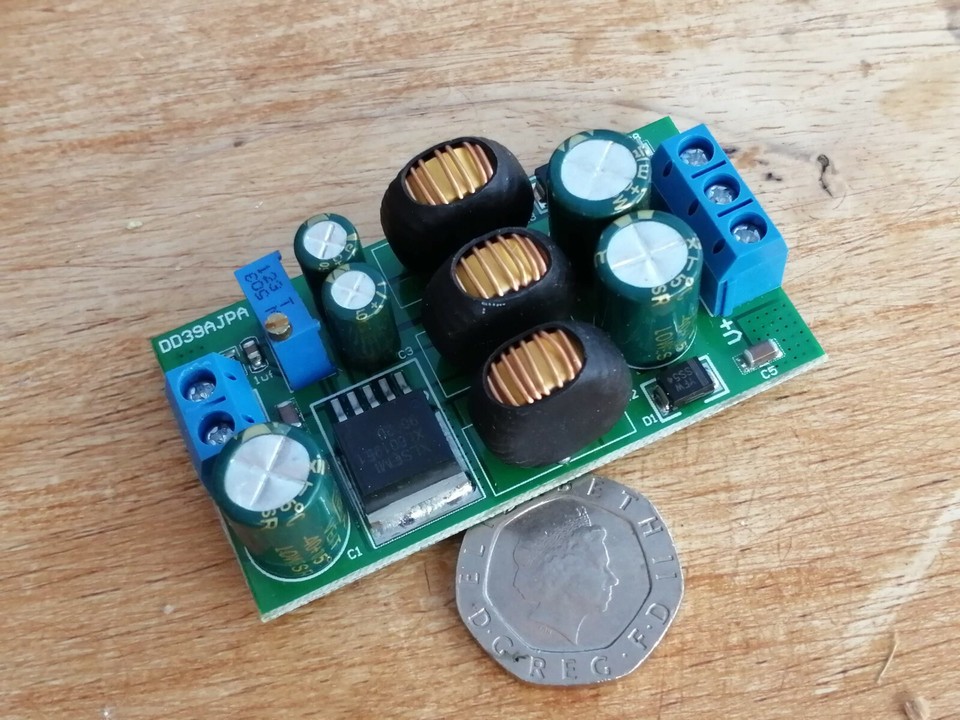 Dual Output Variable PSU DC-DC 20W Positive Negative Step Up Down Boost ...