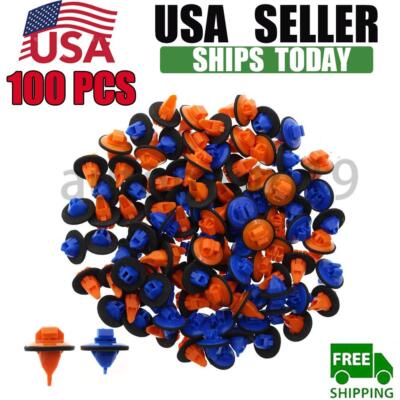 100X Fender Flare Retainer Clips For Toyota 4Runner Sequoia Tacoma FJ ...