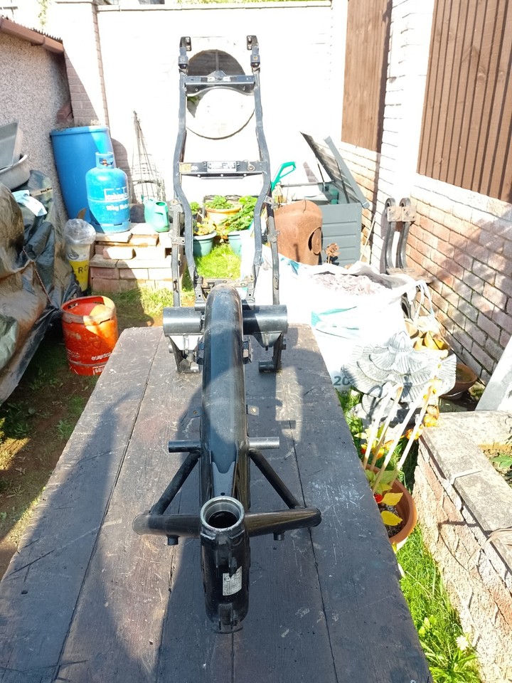 Triumph motorcycle frame with V5 | eBay UK
