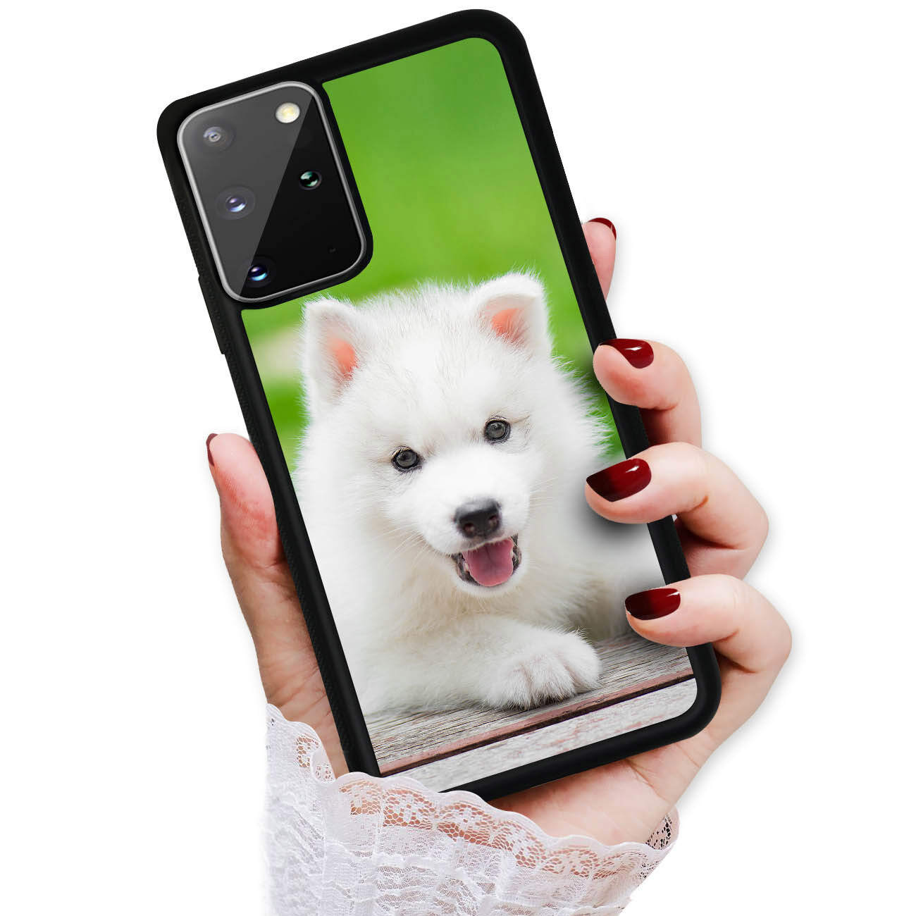 ( For Samsung A05S ) Back Case Cover H23311 Samoyed Puppy Dog | eBay