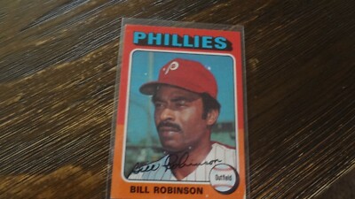 1975 TOPPS # 501 BILL ROBINSON BASEBALL CARD | eBay