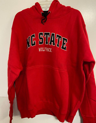 NC State Wolfpack NCAA Red Sweatshirt Hoodie Large Team Edition | eBay
