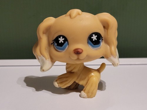 LPS #748 LITTLEST PETSHOP ORIGINAL AUTHENTIC CHIEN EPAGNEUL DOG SPANIEL ...