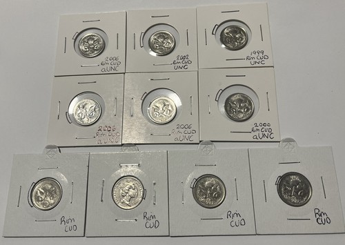 Rim CUD Error 5 Five Cent Coin - Australian Error Variety RARE coins ...