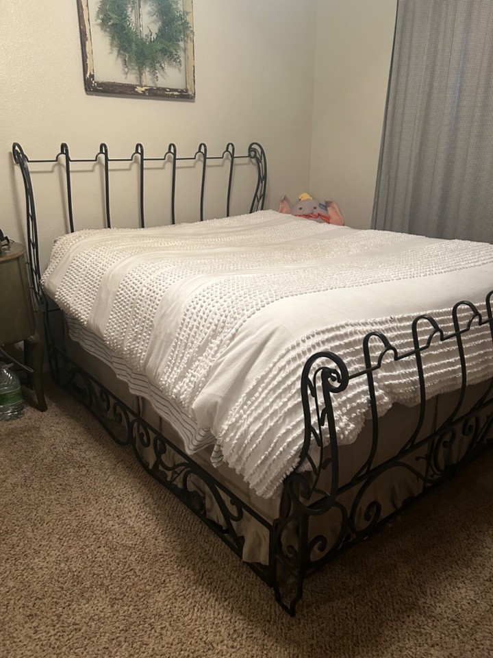 Wesley Allen Iron Bed Frame Queen size | eBay