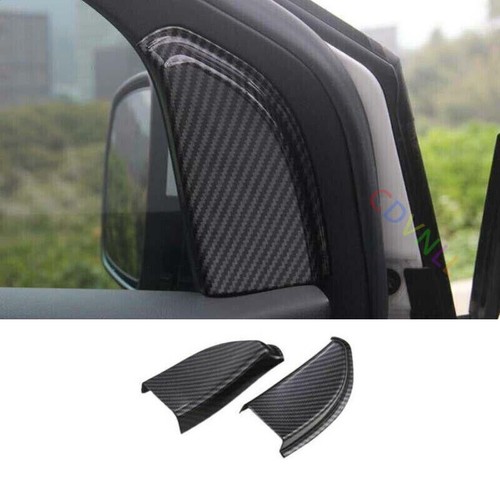 Front Triangle A Pillar Panel Trim 2PCS For Ford Edge 2015-2021 ABS ...