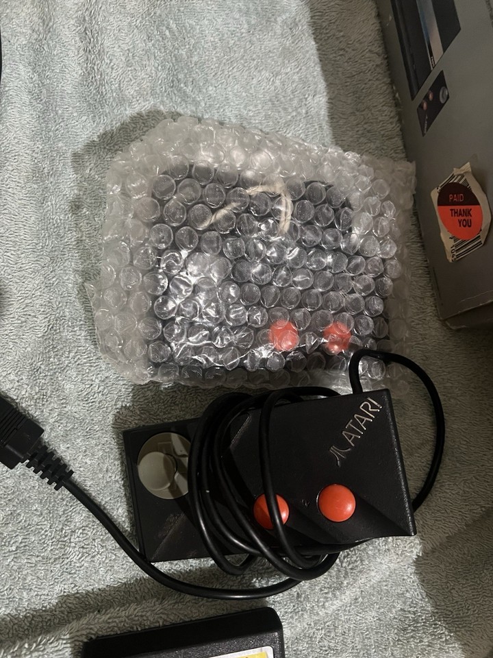 Atari 7800 Video Game System – Console & Controllers (No Games). See ...