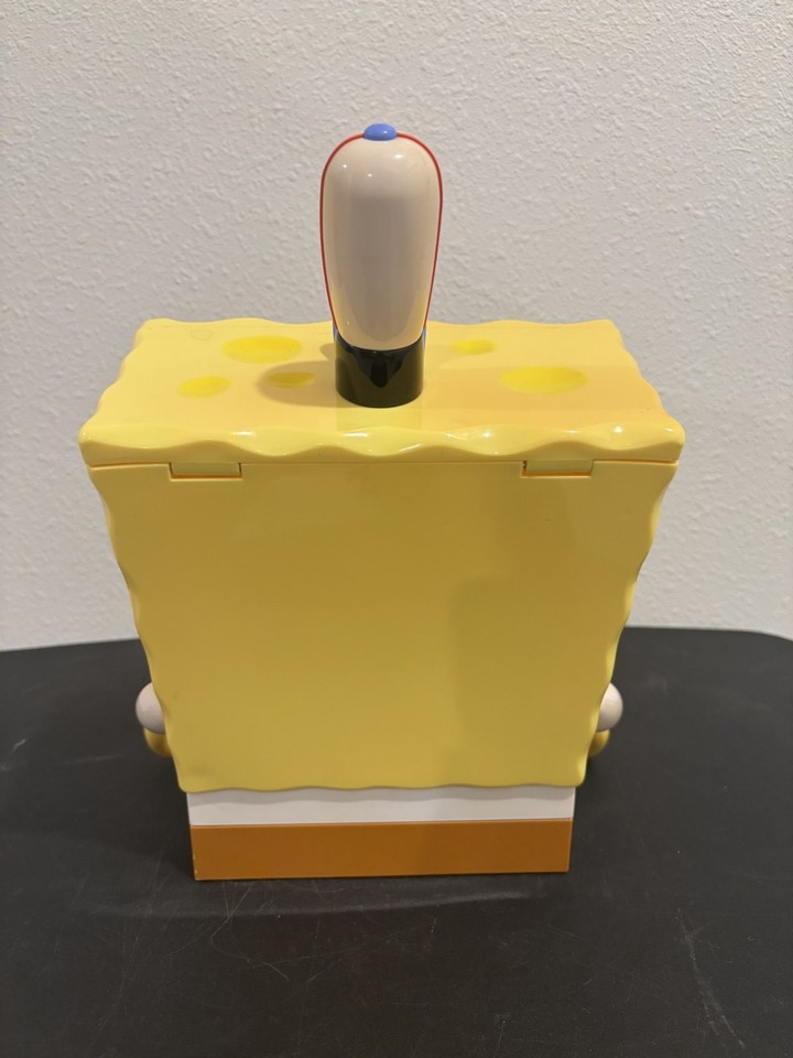 SpongeBob SquarePants Talking Cookie Jar Fun-damental 2003 - Works | eBay