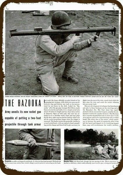 Wwii Army Bazooka