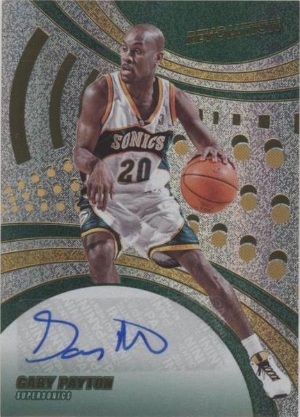 2020-21 Panini Revolution - Autographs #AG-GPT Gary Payton (AU) for ...
