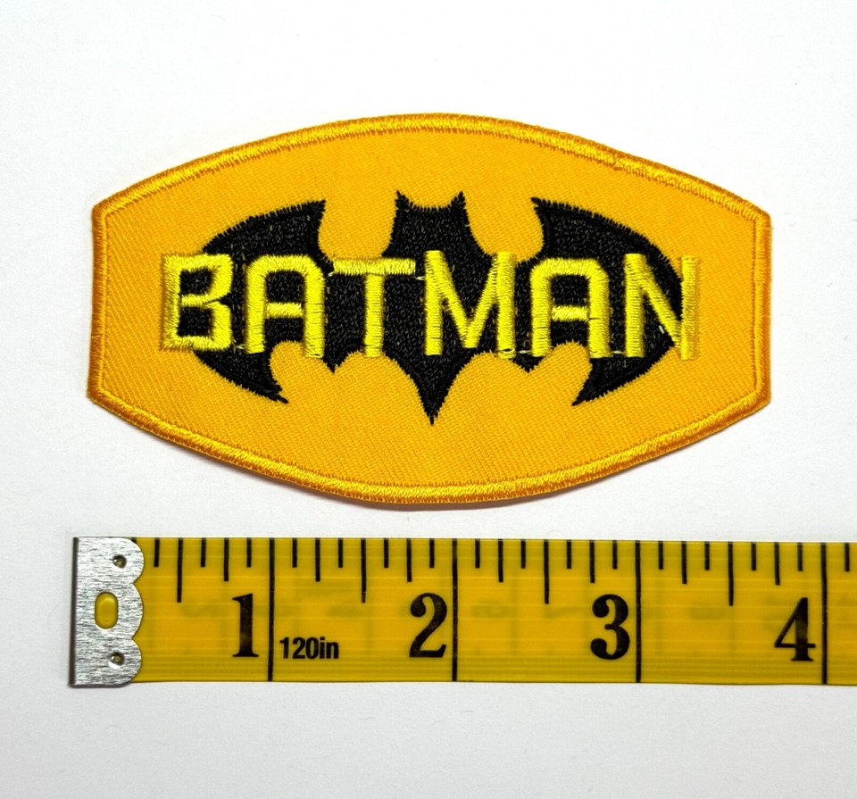 Embroidered Patch - Batman - NEW - Iron-on/Sew-on | eBay