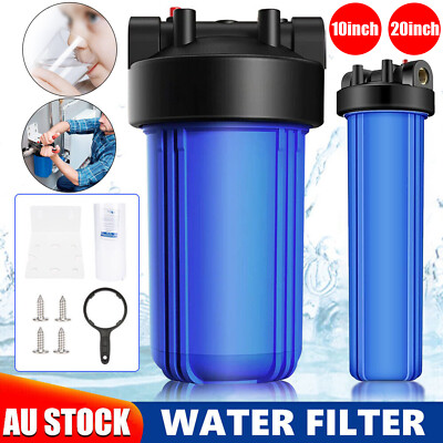 Big Blue Filtration 10"/20" x4.5" Whole House Rain Tank Water Filter ...
