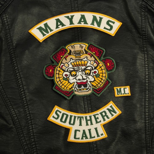 Mayans Southern Cali M.C. Back Patch, Biker Gang Embroidered Emblem, 2 ...