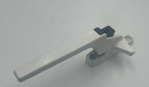 Cotswold Locking Cockspur Window Handle White Left Hand 21mm Step ...