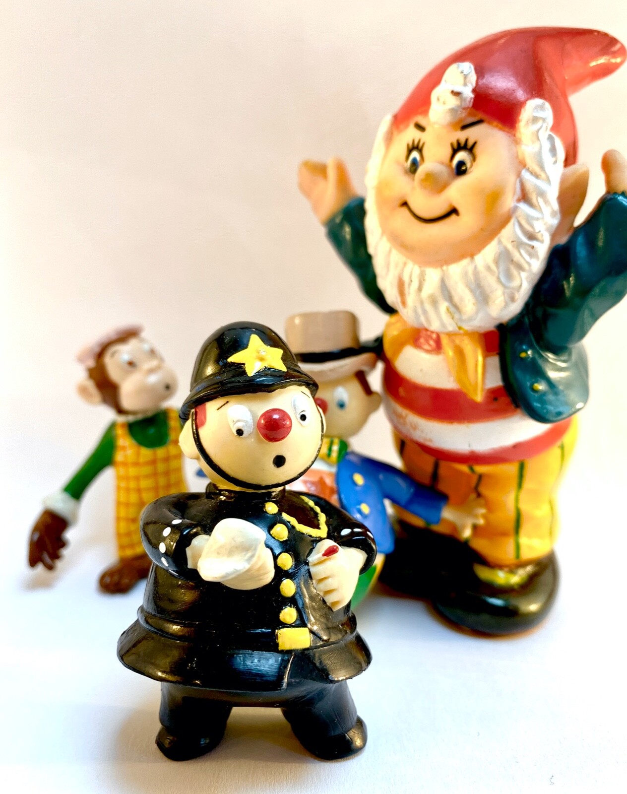 NODDY FIGURINES KEYCHAINS MARTHA MONKEY MR WOBBLYMAN MR PLOD BIG EARS ...