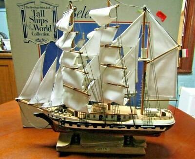 NOS Vintage Heritage Mint LTD Tall Ships of the World- Belem Model ~ 17 ...