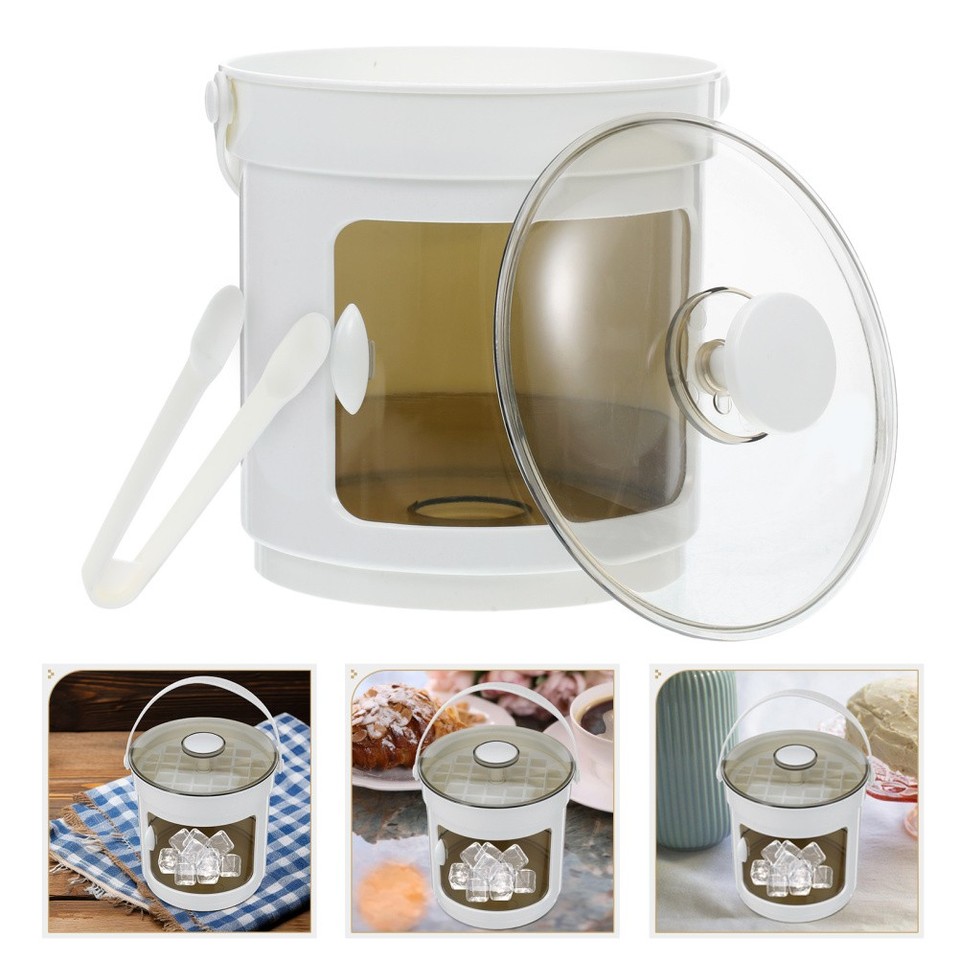 Ice Cube Tray: Multi-Purpose Ice Cubes Maker with Lid and Rotating ...