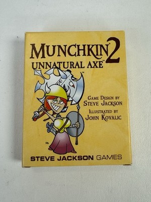 Munchkin 2 Unnatural Axe Expansion Steve Jackson Games NEW | eBay