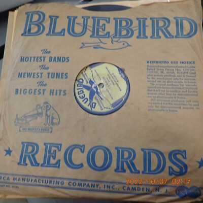 78 Walter Davis Bluebird B-5143 5143 Red Cross Blues L&N Blues Willie ...