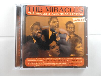The Miracles "Singles & Albums Collection 1958-62" BRAND NEW 2 CD SET ...