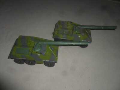 VINTAGE 1984 GI JOE SLUGGER CANNON TANK VEHICLE LOT M112-A1 ARAH HASBRO ...