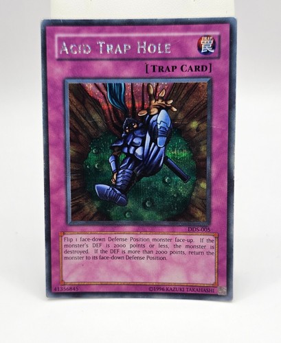 NM Acid Trap Hole DDS-005 Secret Rare Dark Dual Stories GBA Promo 2002 ...