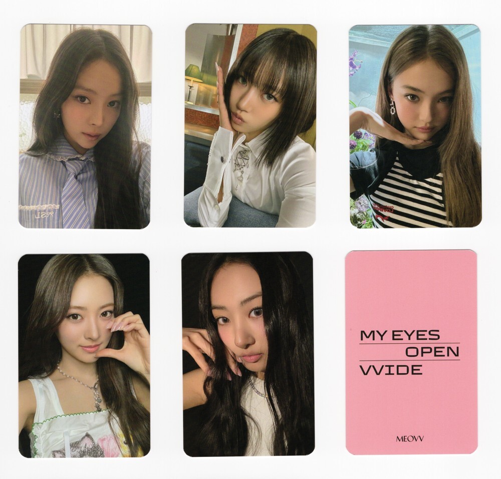 MEOVV - 1st EP MY EYES OPEN VVIDE [BLUE DREAM] LUCKY DRAW EXCLUSIVE ...