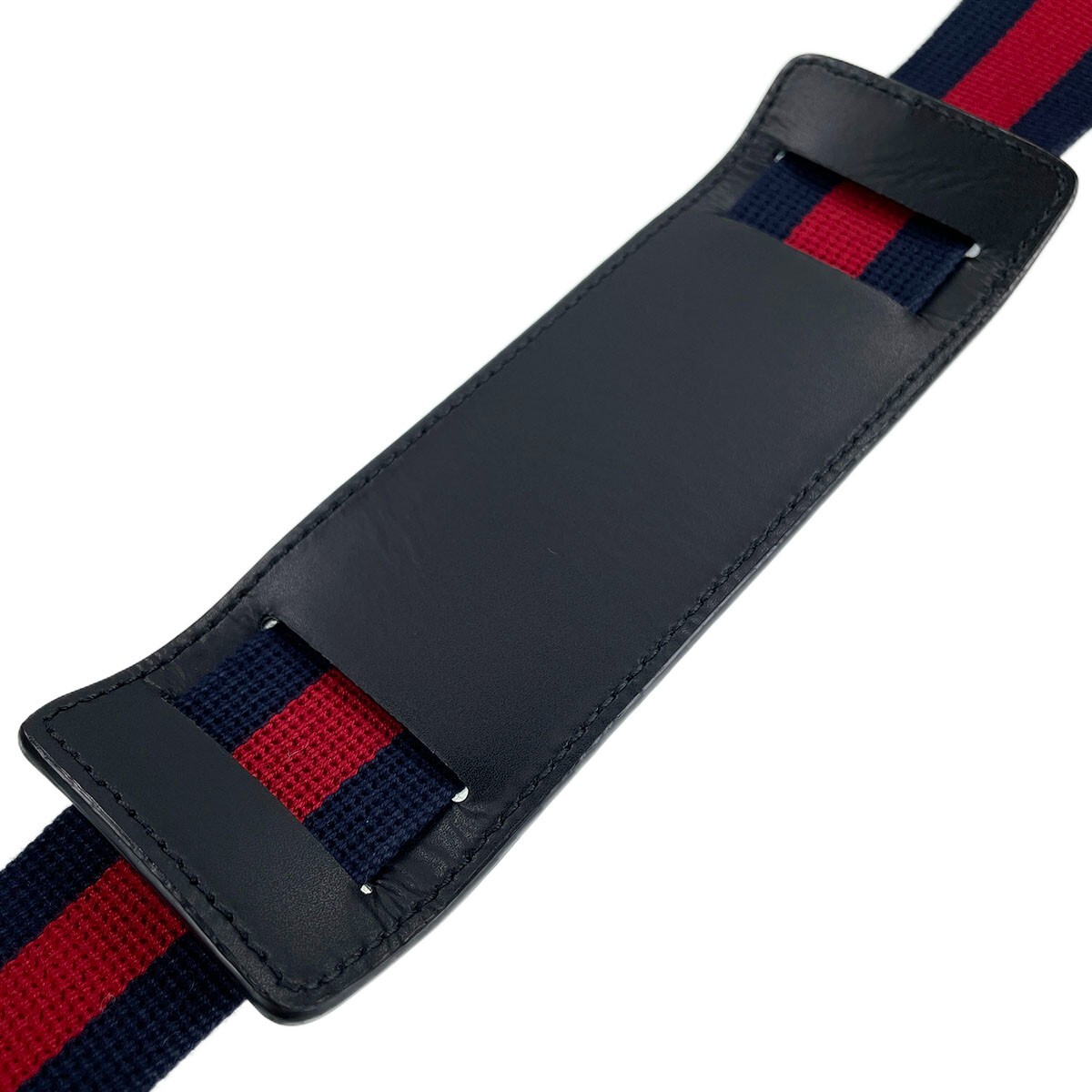 GUCCI GG supreme PVC Leather Canvas Fabric Black Gray Cross body bag ...