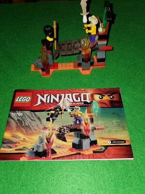 Lego 70753 Lava Falls Ninjago 100% Complete Set w/Instruction Manual No ...