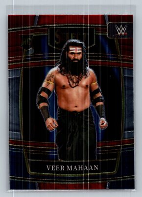 Veer Mahaan 2022 Panini Select WWE Red and Blue #60 Card | eBay