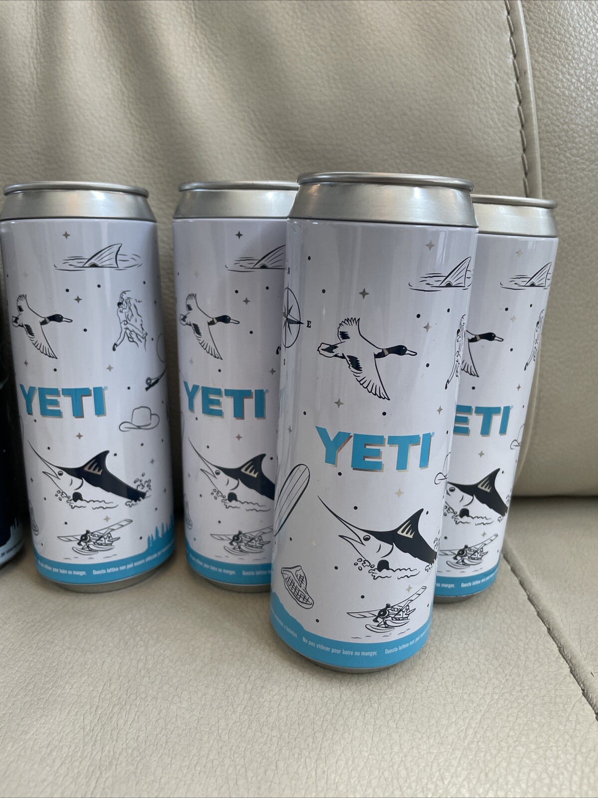 Yeti Limited Edition Cans Stash Storage container Can Lot Of 8 With ...