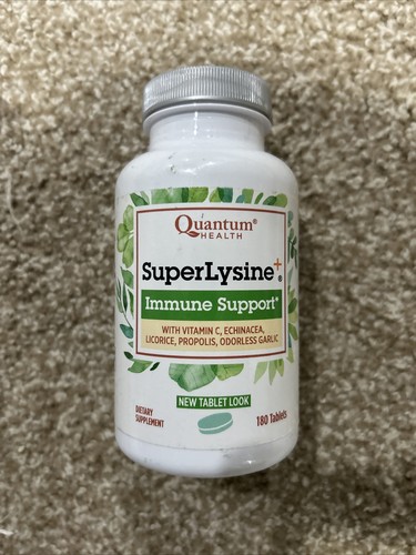 Quantum Health Super Lysine Immune System 180 Tablets Milk-Free | eBay