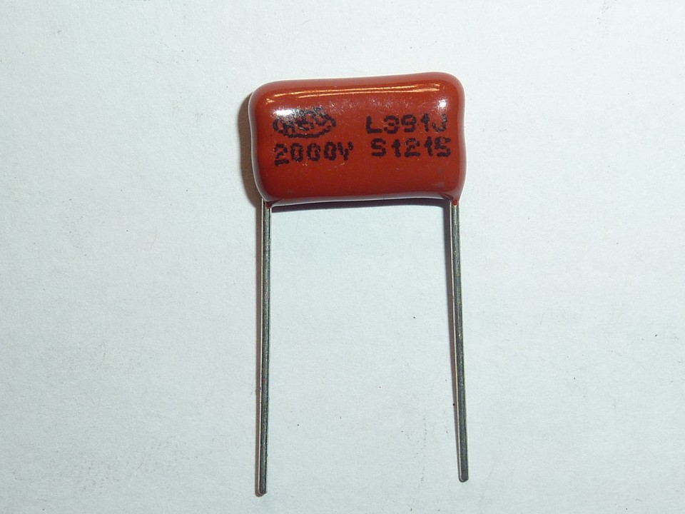 10PCS CBB81 391J 2000V 0.39NF 390pF P15 Metallized Film Capacitor | eBay