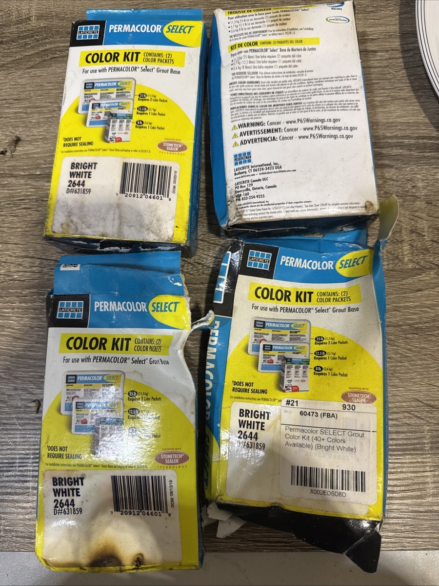 Laticrete Permacolor Grout Colors