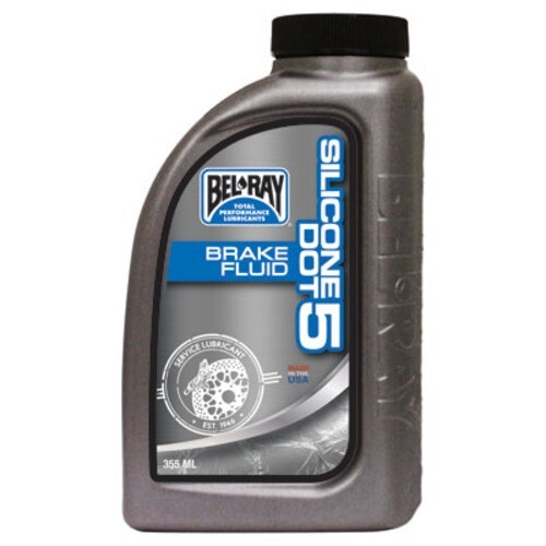 Bel Ray Silicone DOT 5 Brake Fluid 355ml 99450-B355W | eBay