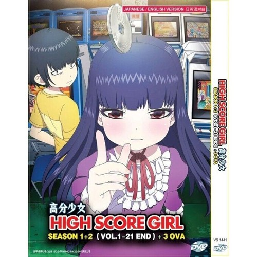 DVD Anime High Score Girl Saison 1-2 (Vol. 1-21 extrémité) + OVA ...