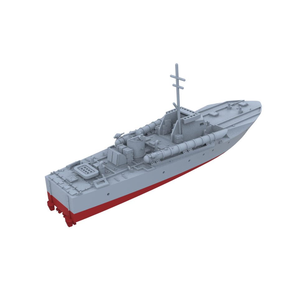 SSMODEL 1/700 Military Model Kit Britain MTB Vosper 1 Series, MTB-35 ...