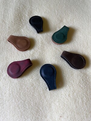 6 Pcs Leather Magnet Bookmark Retro Book Marker Clip Vintage Book Page ...