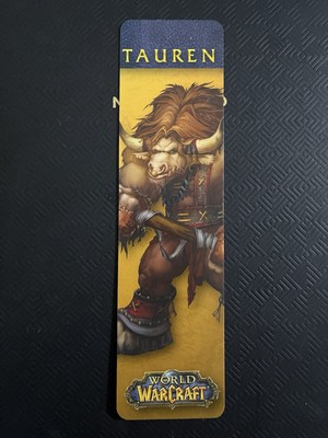 World Of Warcraft Bookmark - Tauren | eBay
