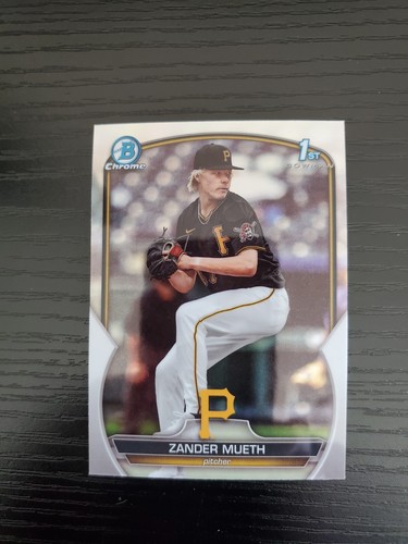 Zander Mueth - 2023 Bowman Draft Chrome 1st Bowman BDC-131 - REFRACTOR ...