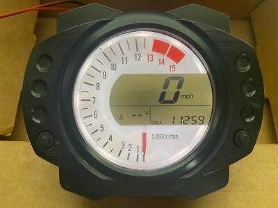 *11k Miles* 2006 2007 Kawasaki Ninja Zx10r Gauge Cluster Speedo ...