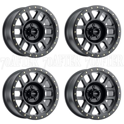 (4X) Method MR309 Grid Wheels [17x8.5|5x150|ET:0|CB:116.5] Matte Black ...
