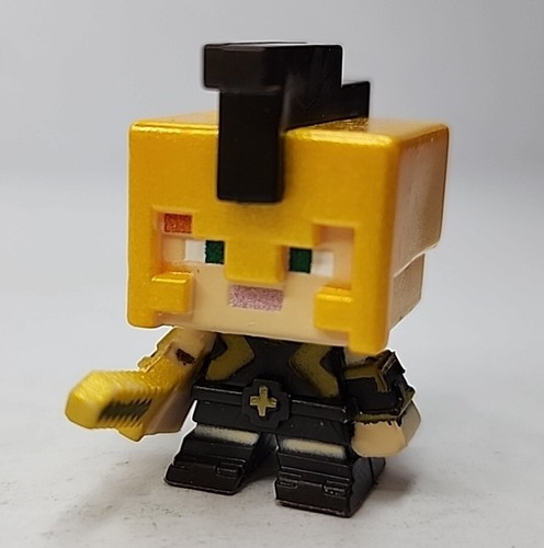 Minecraft Mini Figure Series 12 1" Alex Achilles Gold Armor Figure ...