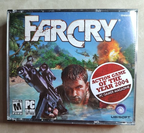 Far Cry 1 PC CD-ROM 2004 Complete Crytek Ubisoft FPS Shooter Computer ...