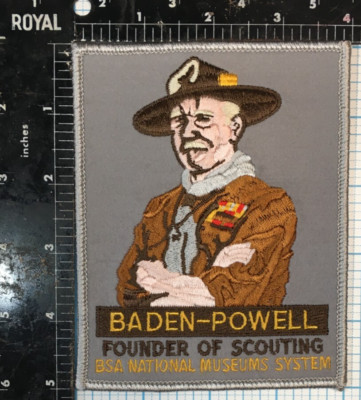 VINTAGE BOY SCOUTS BADEN-POWELL FOUNDER OF SCOUTING BSA NATIONAL MUSEUM ...